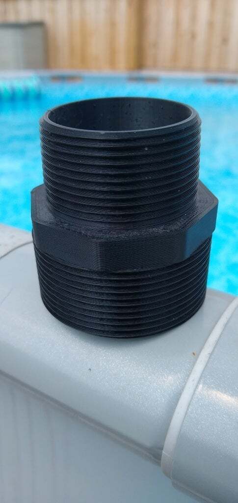 Free STL file Intex Pool Adapter 🎱 ・3D printable design to download・Cults